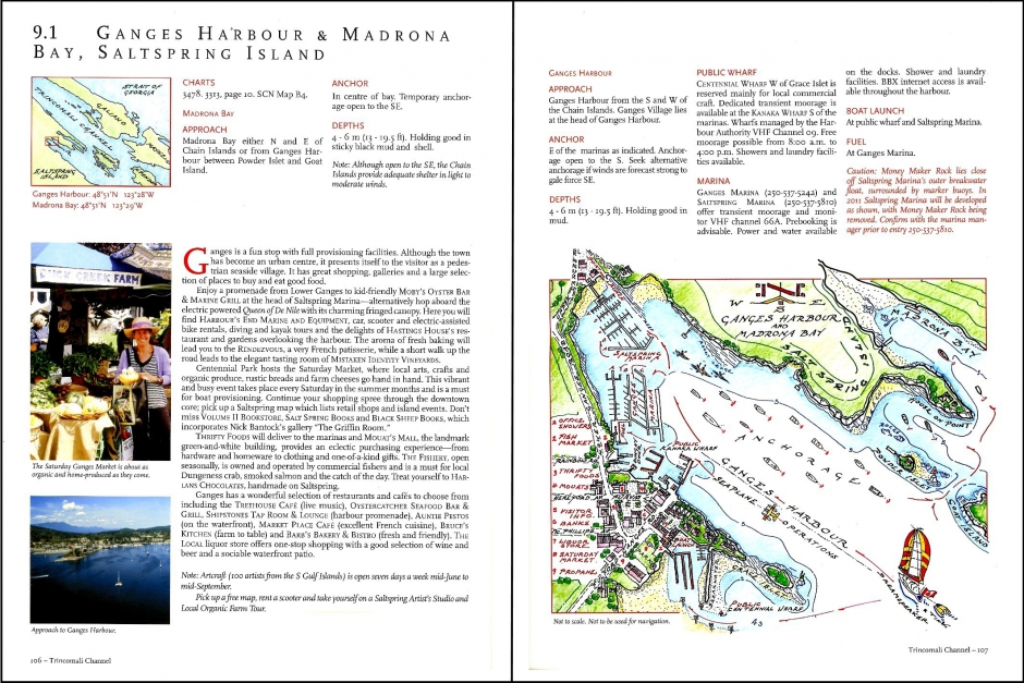 Sailing Gulf Islands Cruising Guide - Dreamspeaker Guides