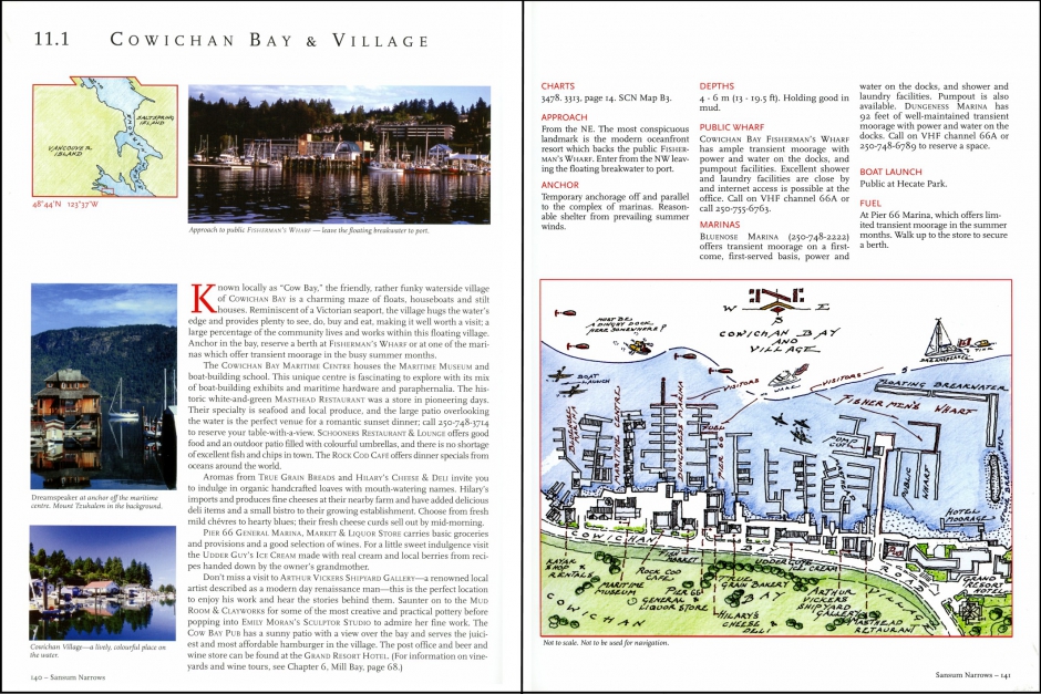 Sailing Gulf Islands Cruising Guide - Dreamspeaker Guides