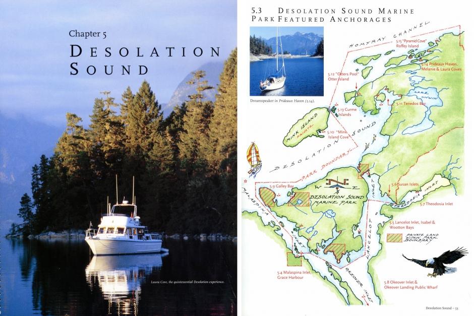 Desolation Sound Cruising & Sailing Guide | Dreamspeaker