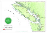 Inside passage charts for BC Sailing - Dreamspeaker